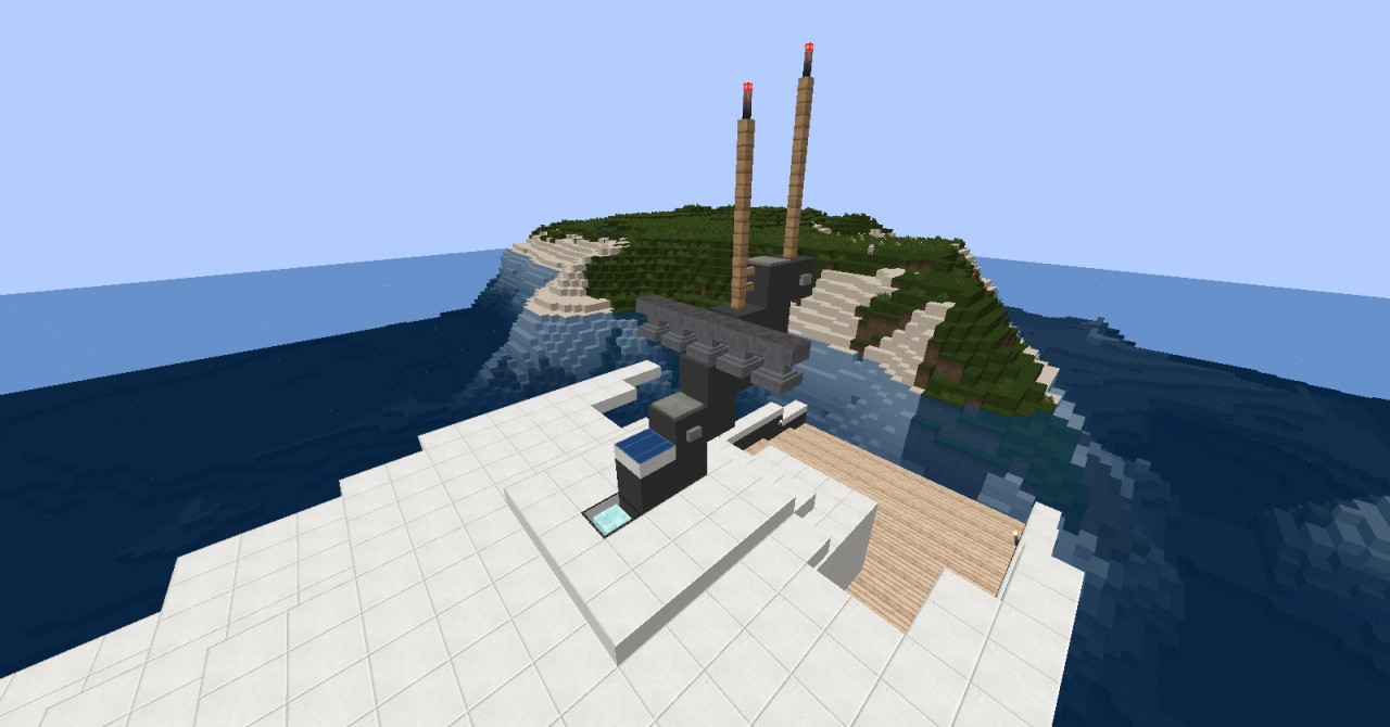 Paradise yacht Minecraft Map