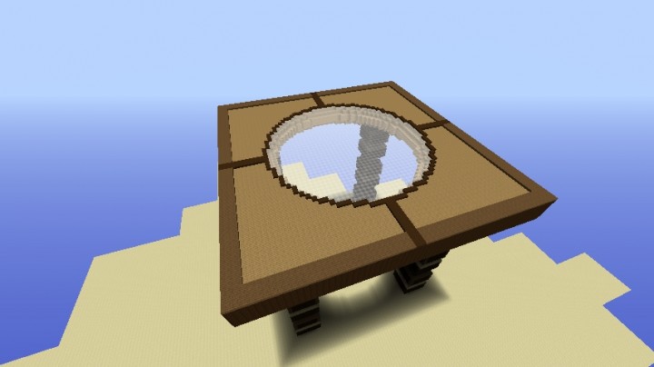 Custom Table Design Minecraft Map