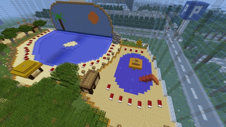 Aquapark Minecraft Map