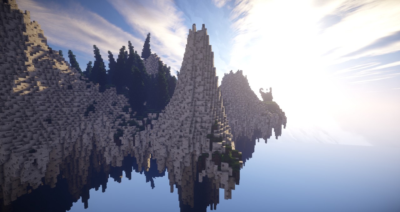 Falkrin ~ Elven Sky Island Minecraft Map
