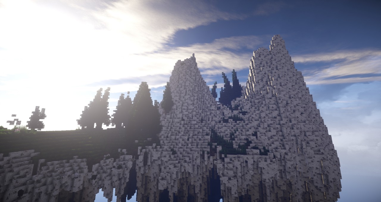 Falkrin ~ Elven Sky Island Minecraft Map