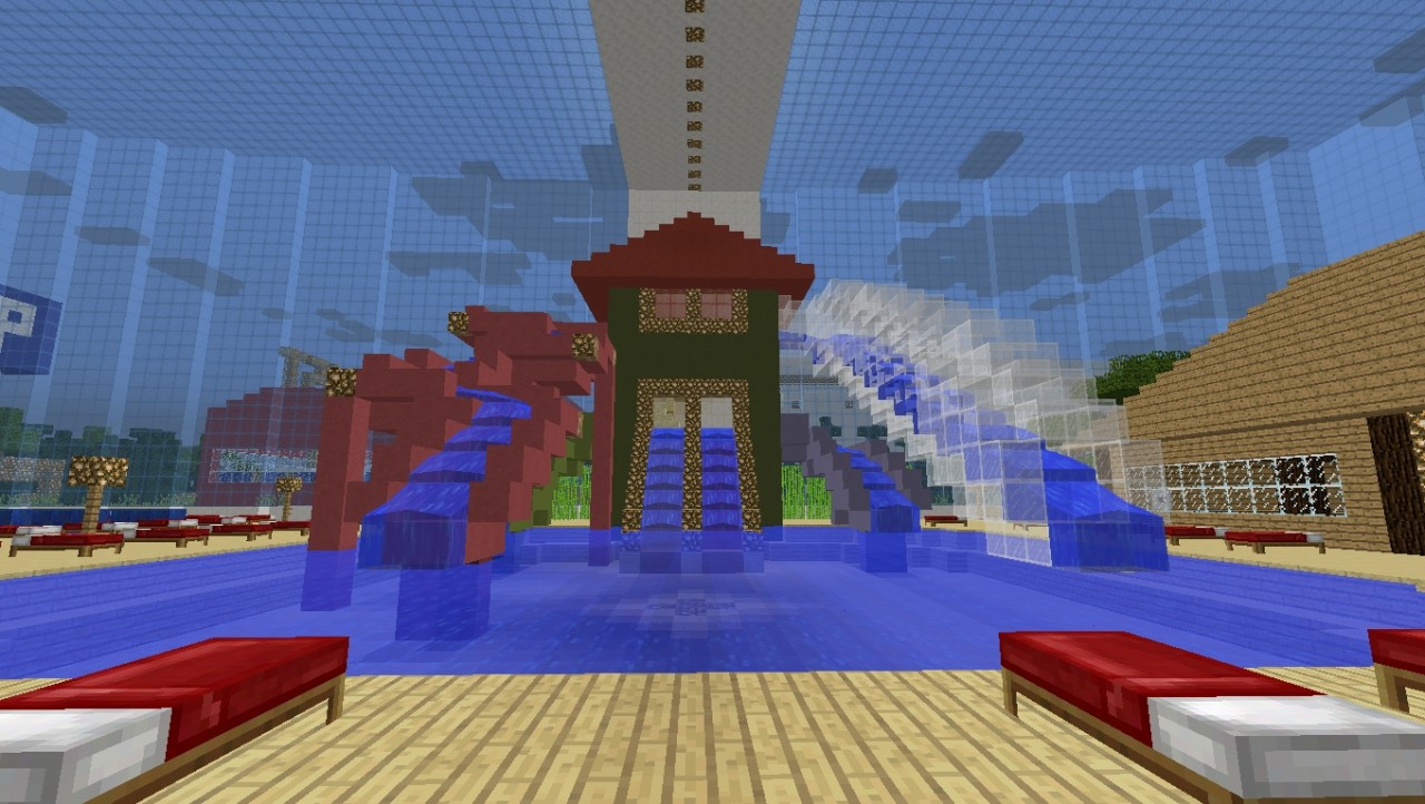 Aquapark Minecraft Map