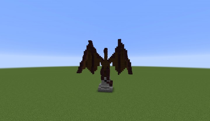 Dragon Statue Minecraft Project