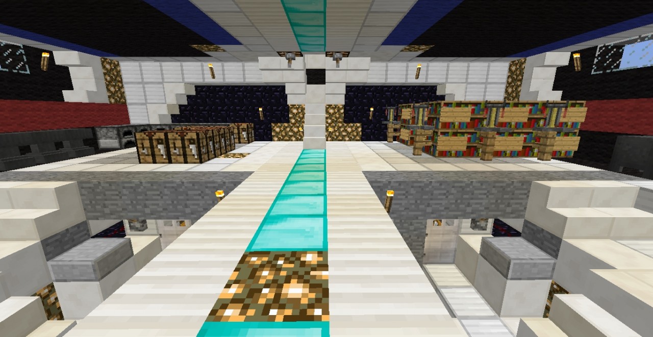 U.S.S INTERCEPTOR NCC-1712 Minecraft Map