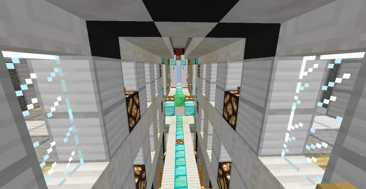 U.S.S INTERCEPTOR NCC-1712 Minecraft Map