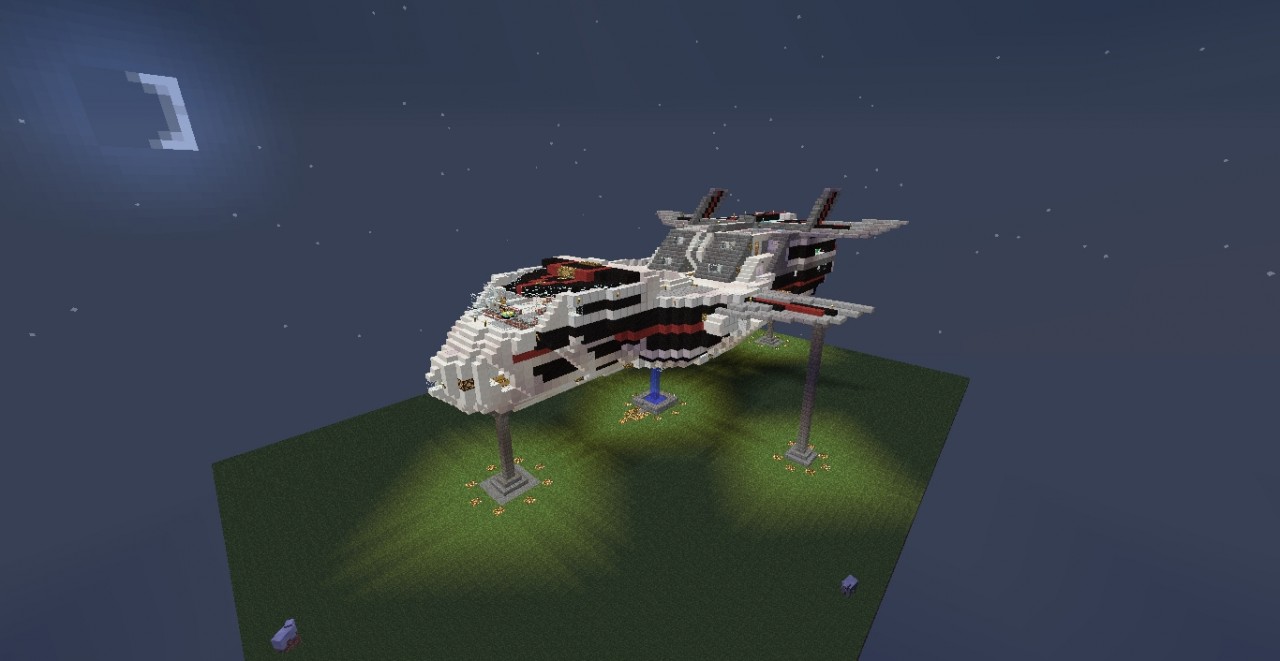 U.S.S INTERCEPTOR NCC-1712 Minecraft Map