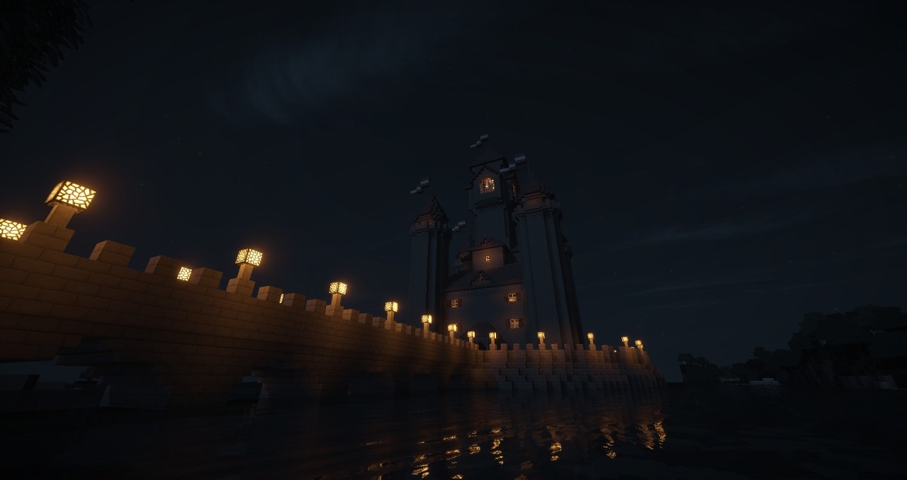 Water Castel Minecraft Map