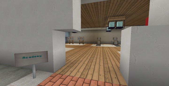 [HT] Fitness Gym Minecraft Map