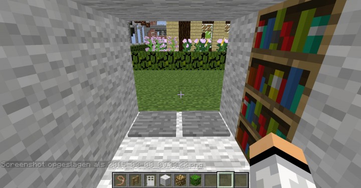 sliding 2x2 door Minecraft Map