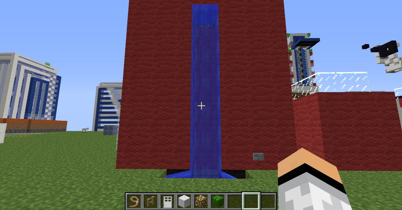 waterfall house Minecraft Map