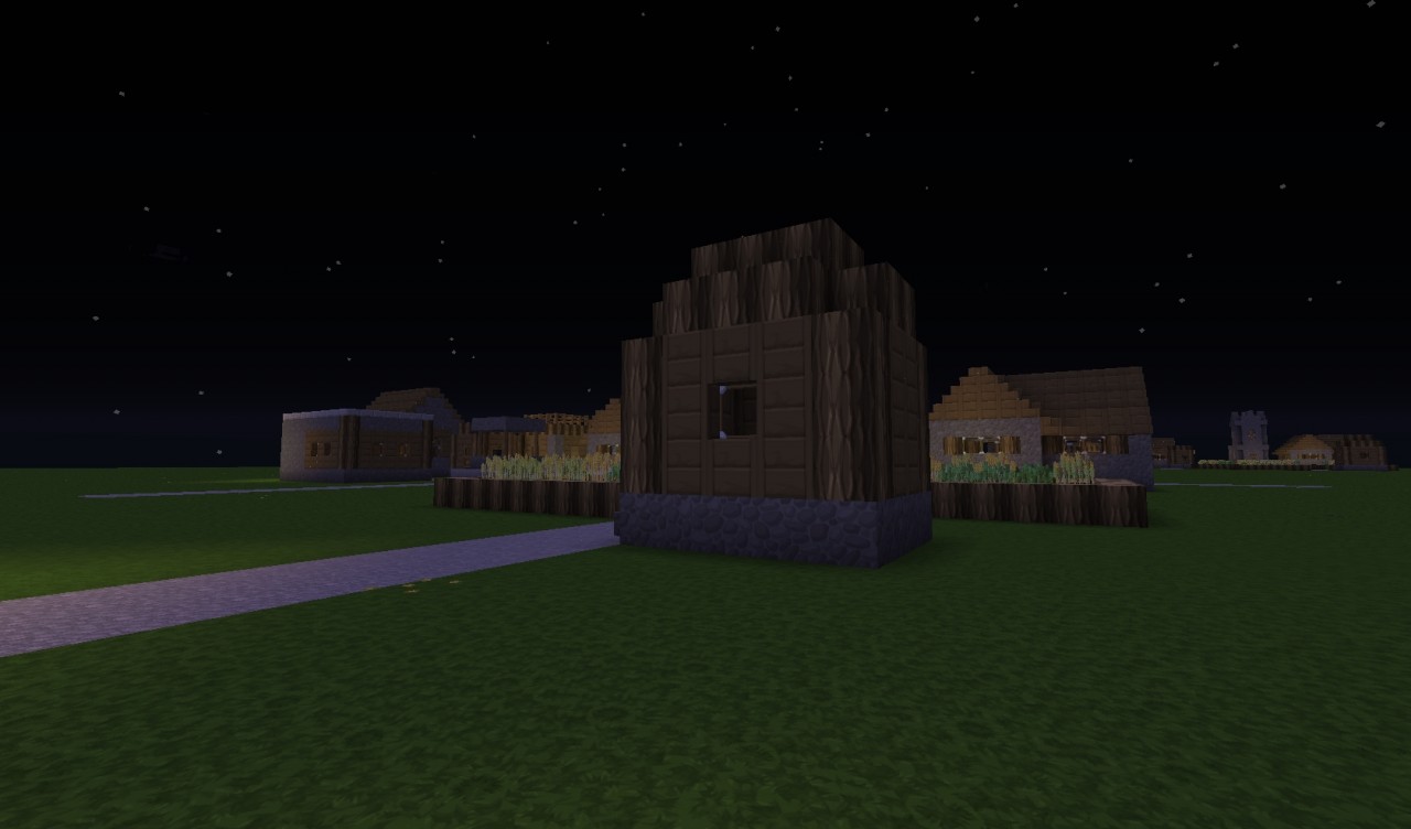 Huge Village Minecraft Map