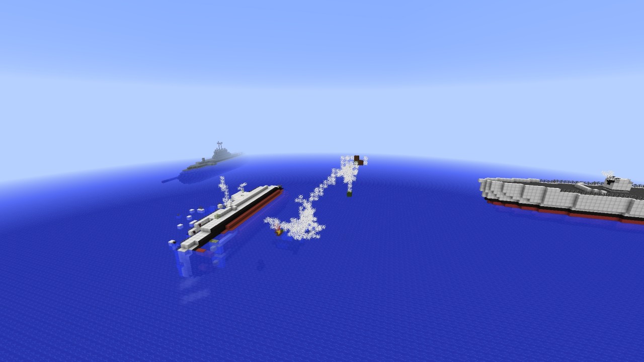 battle at sea REMAKE Minecraft Map