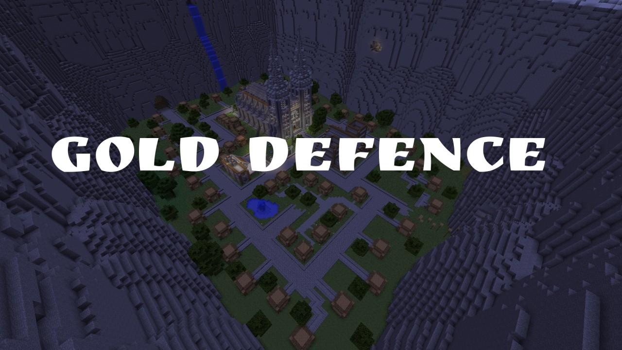 NEW MINIGAME! Gold Defence! NEW MINIGAME! Minecraft Map
