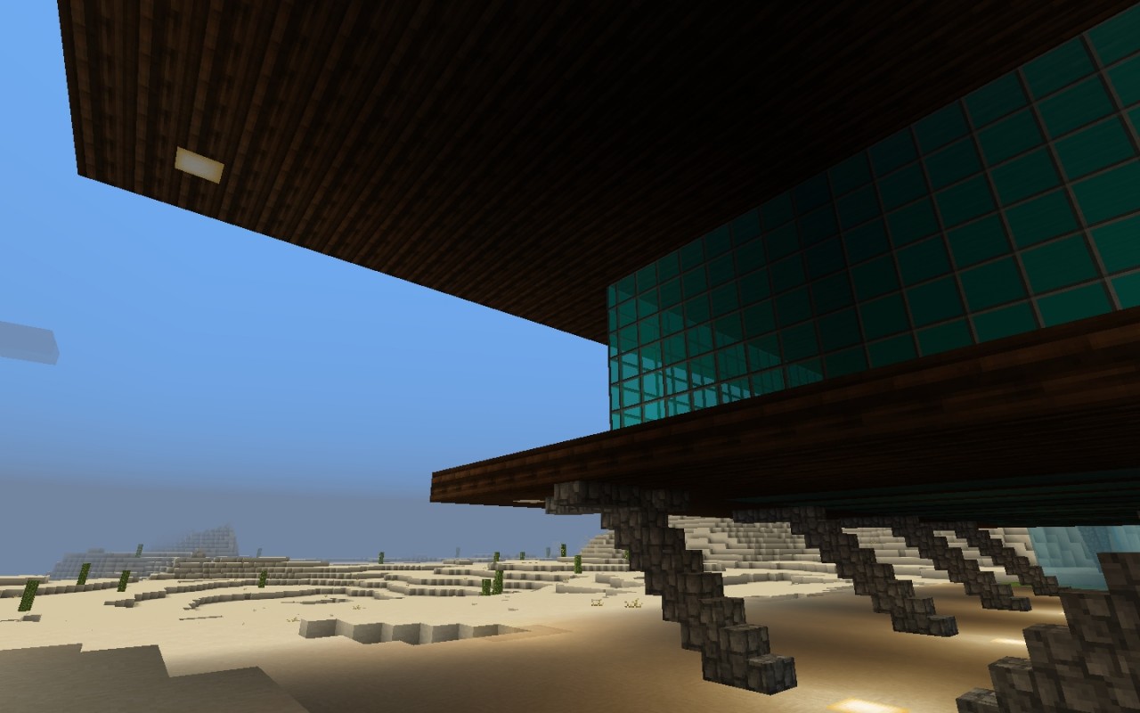 Sepia - Modern House 02 Minecraft Map