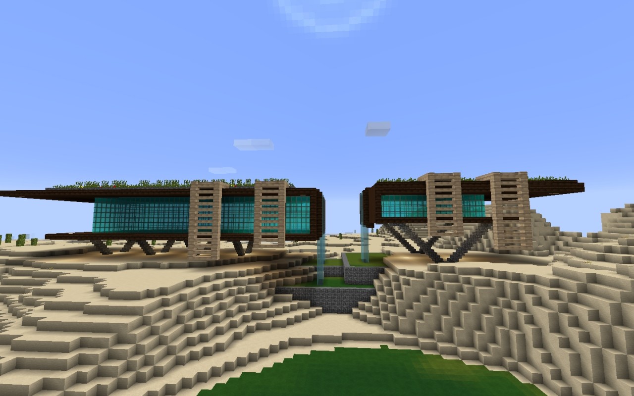 Sepia - Modern House 02 Minecraft Map