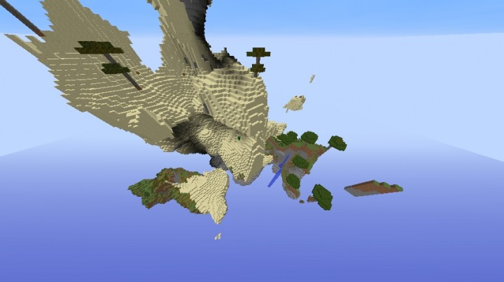 Super Isla Flotante Survival v1.0 Minecraft 1.7+ [Surv] Minecraft Map