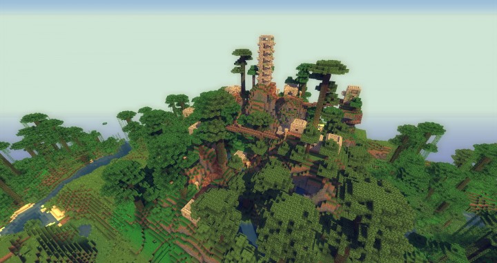 Ancient Aztec Project [Village/Temple] [Hard] [Terra Lacus] Minecraft Map