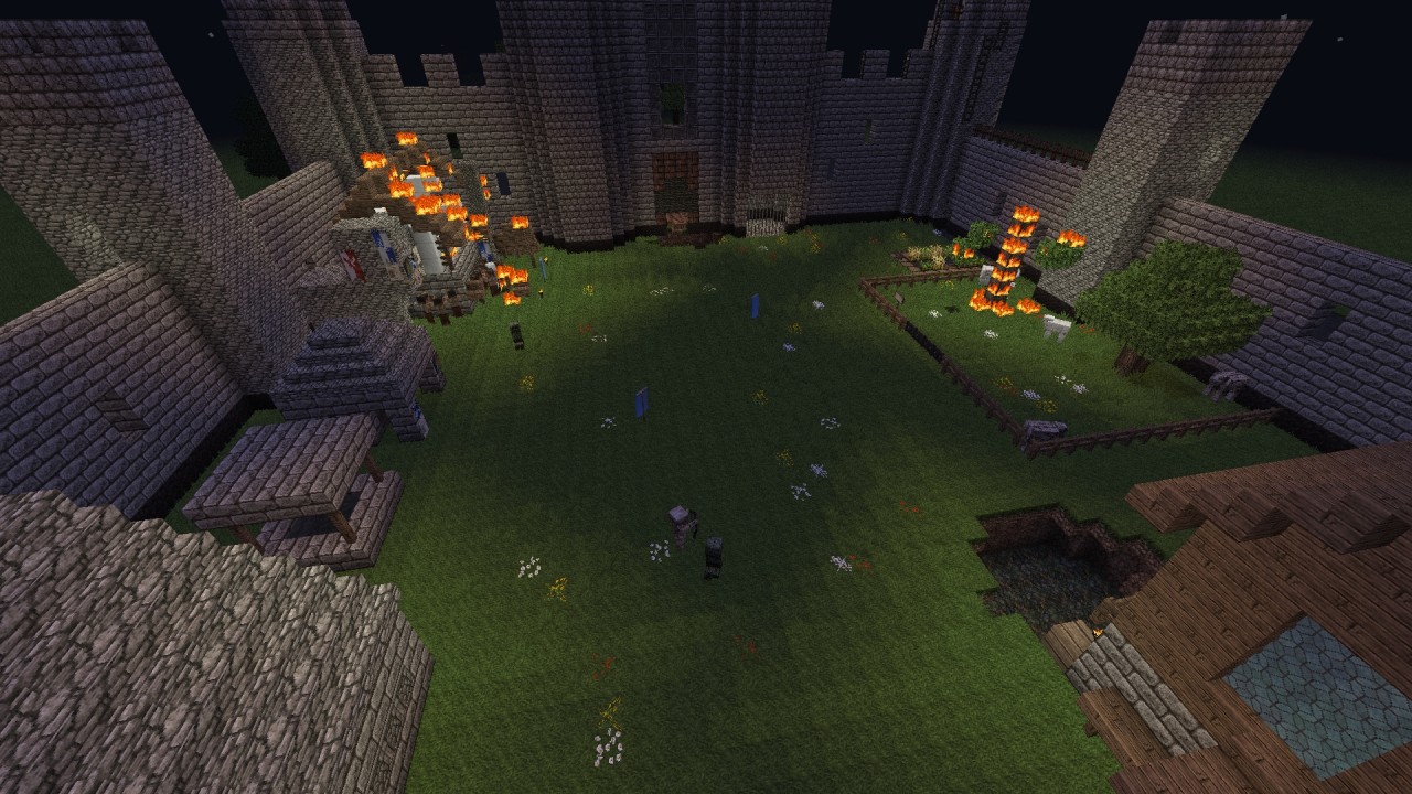 Bodiam Castle adventure Minecraft Map