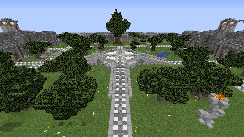 Server spawn 1.7.10 Minecraft Map