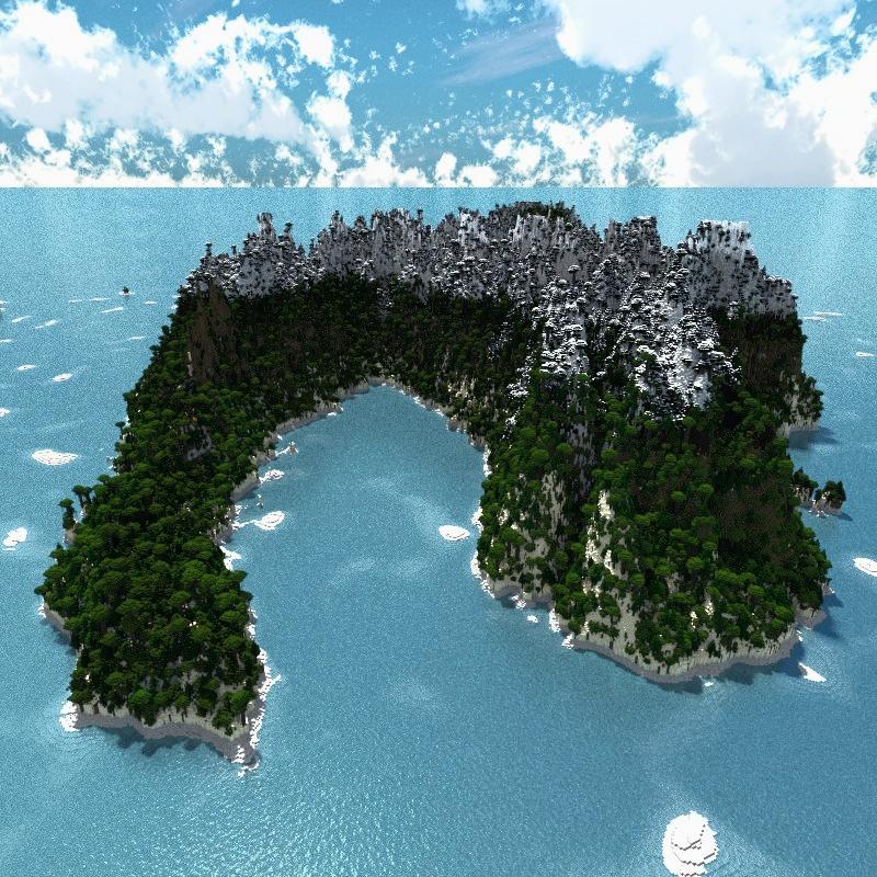 The Island (Survival Map) Minecraft Map