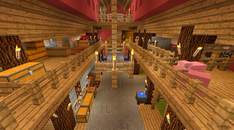 Tutorial : Modern Barn ... Check it Out Minecraft Map