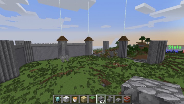 castle spawn Minecraft Map