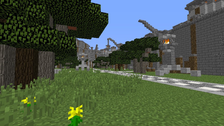 Server spawn 1.7.10 Minecraft Map