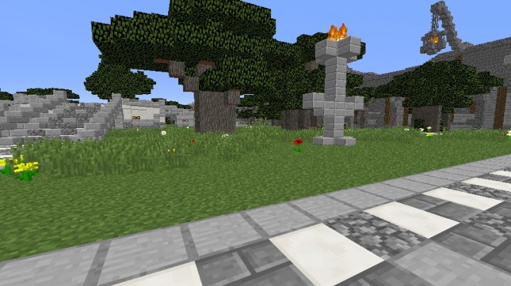 Server spawn 1.7.10 Minecraft Map