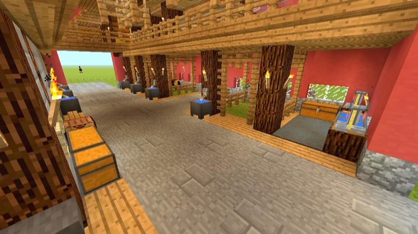 Tutorial : Modern Barn ... Check it Out Minecraft Map