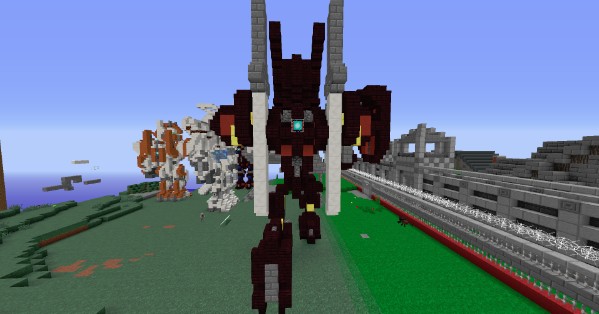 Mecha Suit MB-33 Gena [Grunt Unit] [Machine Gun] Minecraft Map