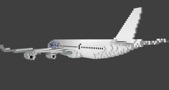 Airbus A340-300 [HIFly] Minecraft Map