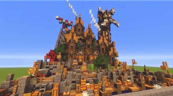 Medieval Port Town || Vadact Small Plot Minecraft Map