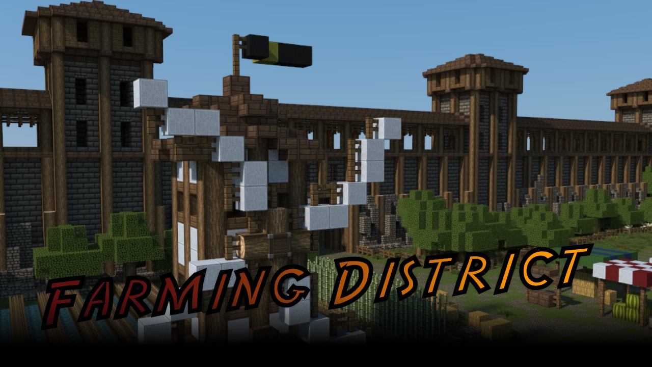 Fort Pawnhall - Farming district Scene Minecraft Map