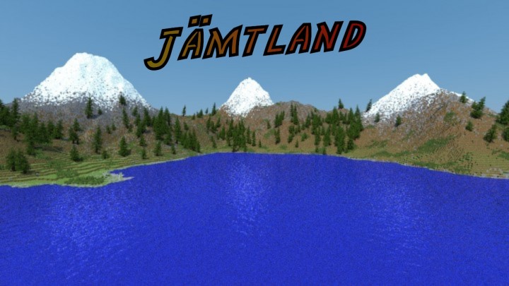 -Jämtland- Typical Swedish [lake landscape] Minecraft Map