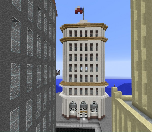 The Bank of Minecraftia Minecraft Map