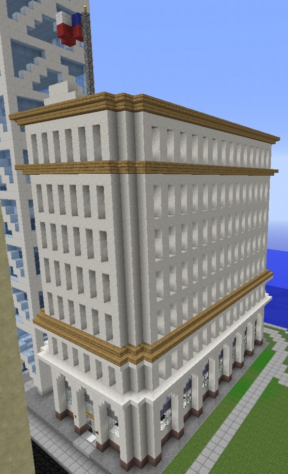 The Bank of Minecraftia Minecraft Map
