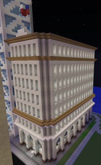 The Bank of Minecraftia Minecraft Map