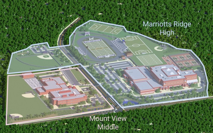 Marriotts Ridge High School Minecraft Project