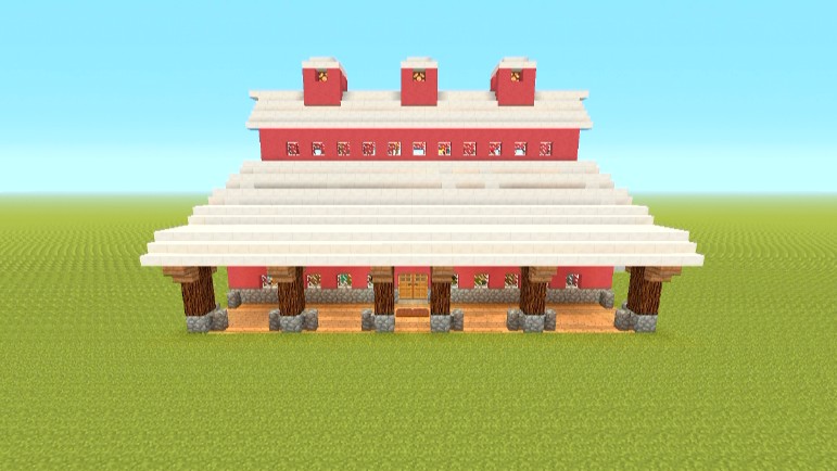 Tutorial : Modern Barn ... Check it Out Minecraft Map