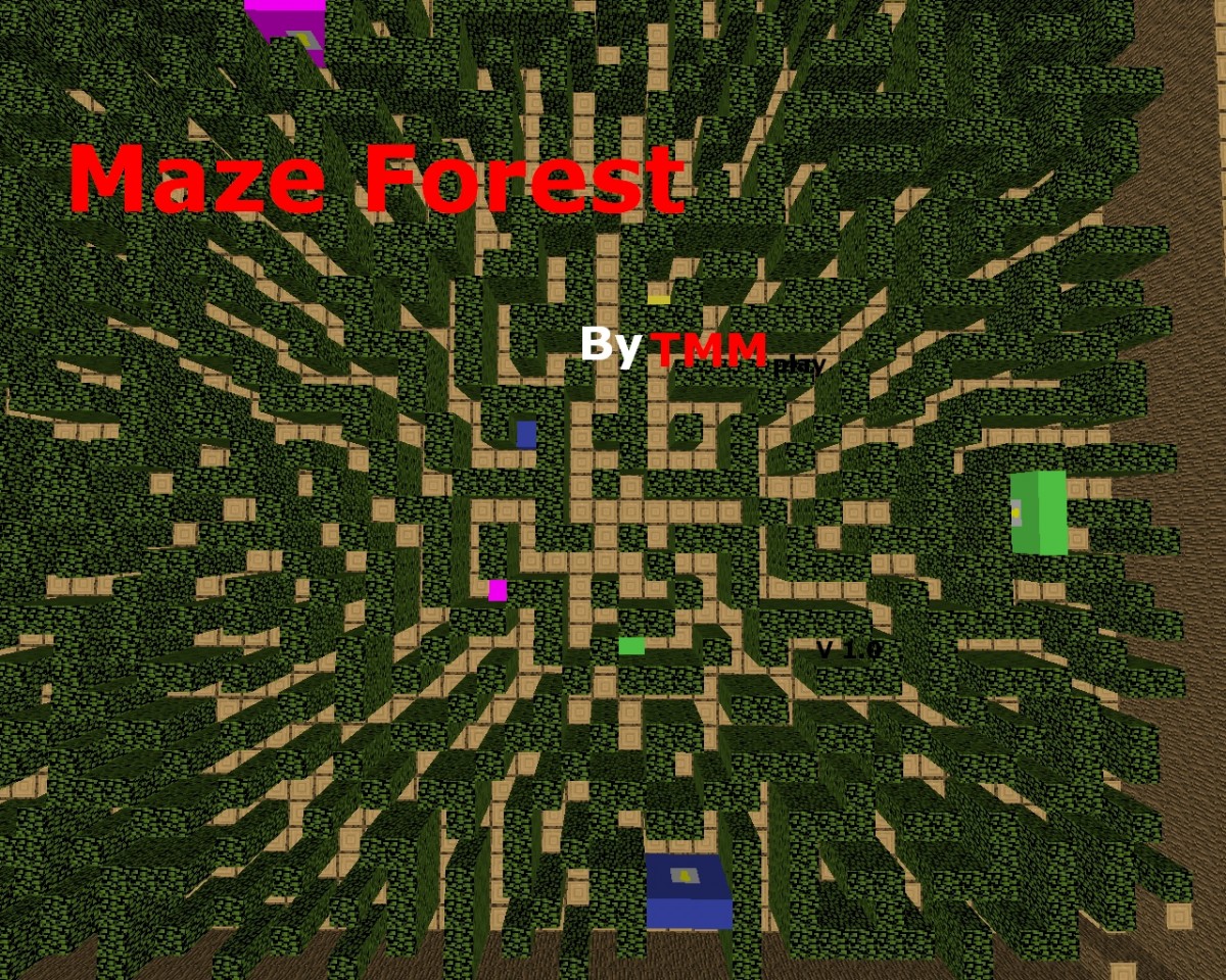 Maze: Forest Minecraft Map