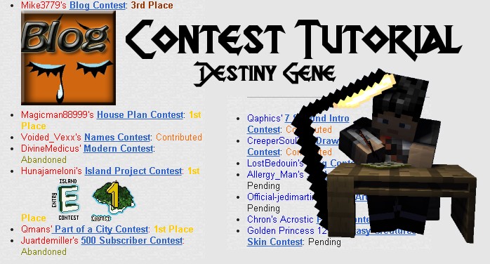 Guide to Generating a Forum Contest (Detailed)(Illustrations)(Pop Reel)