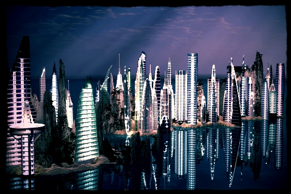 A City by the Water Minecraft Map