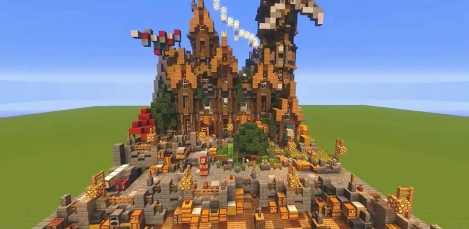 Medieval Port Town || Vadact Small Plot Minecraft Map