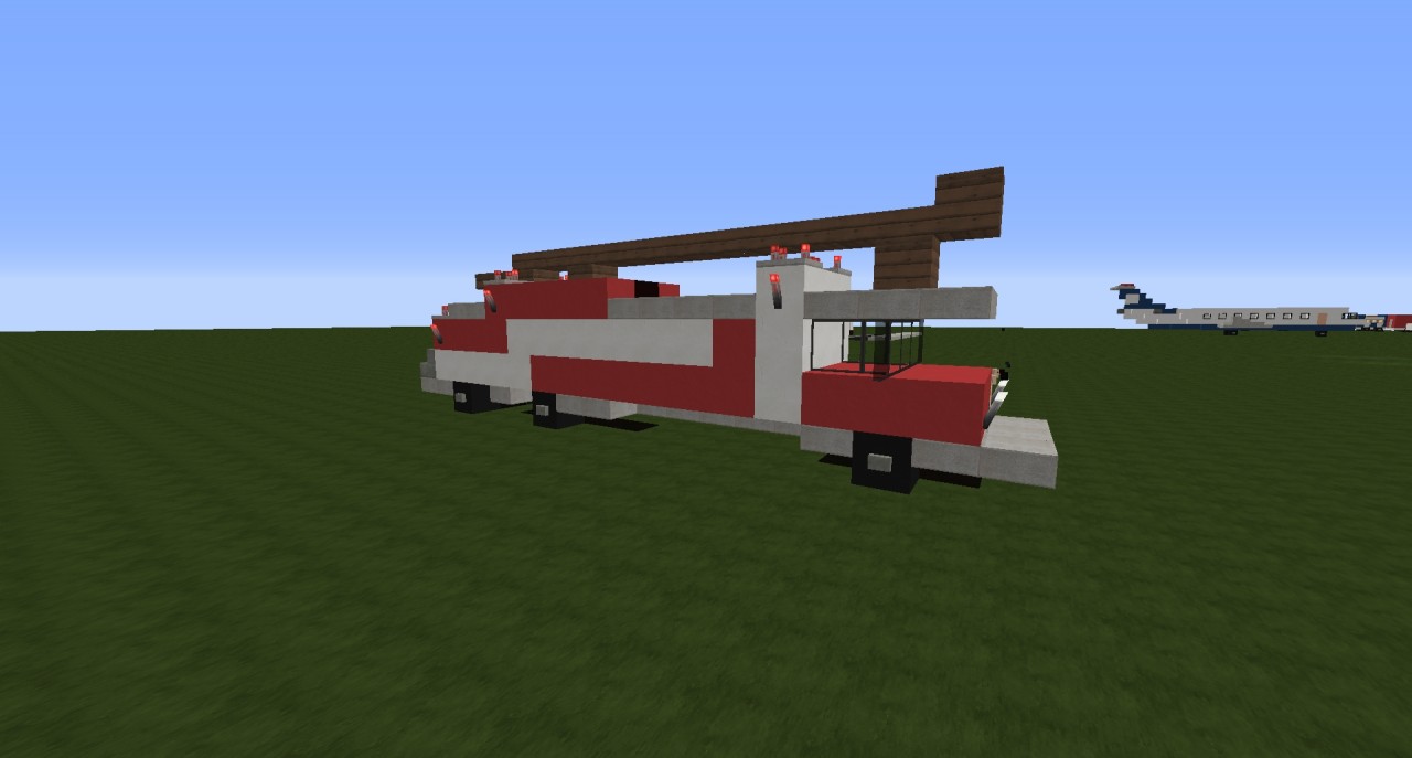 [ Minecraft Vehicles ] Fire Truck | OUTDATED Minecraft Map
