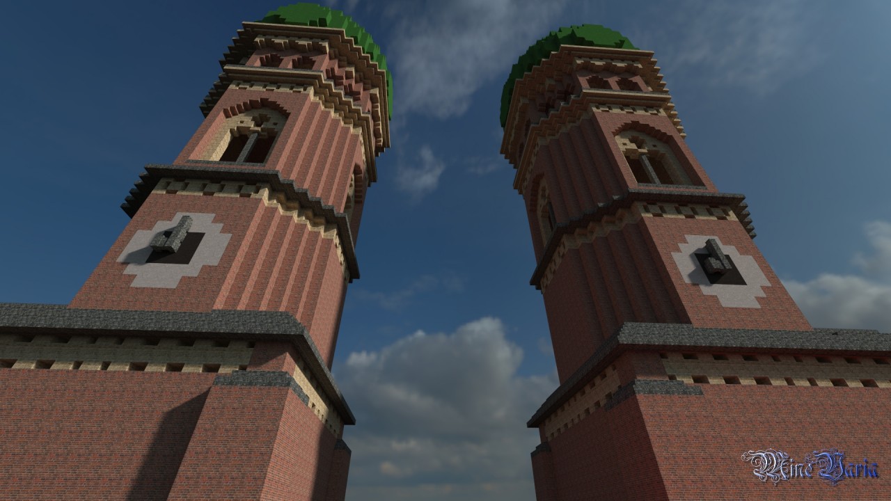 Munich Cathedral - Frauenkirche Minecraft Map