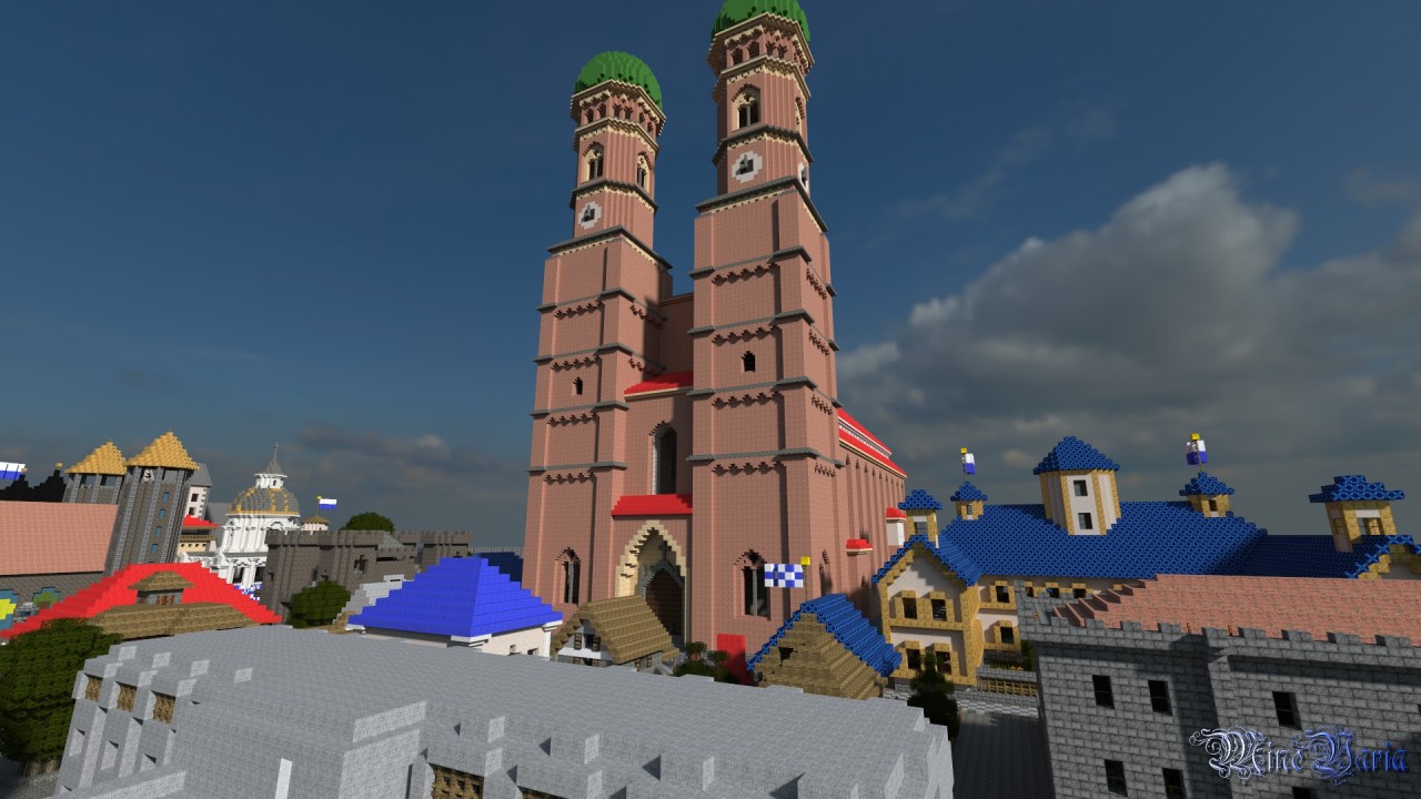 Munich Cathedral - Frauenkirche Minecraft Map