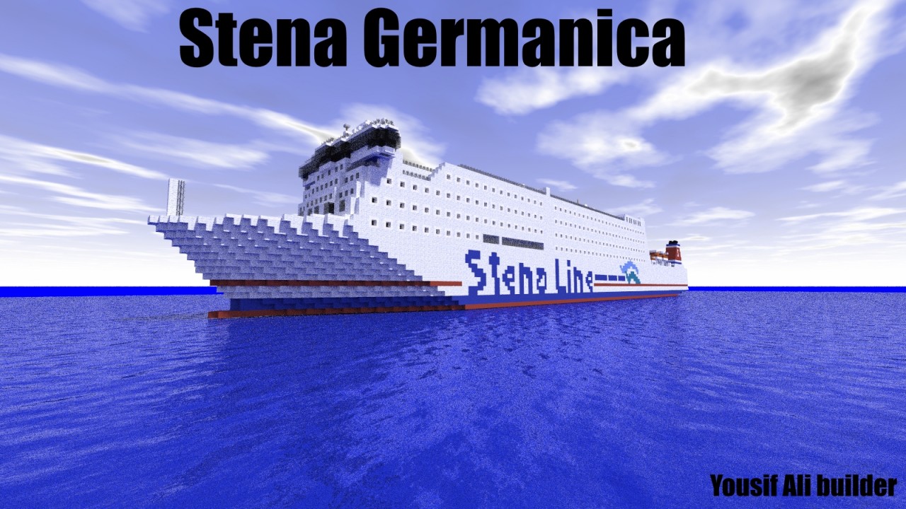 Stena Germanica [1:1 Scale] [Swedish Ferry] Minecraft Map