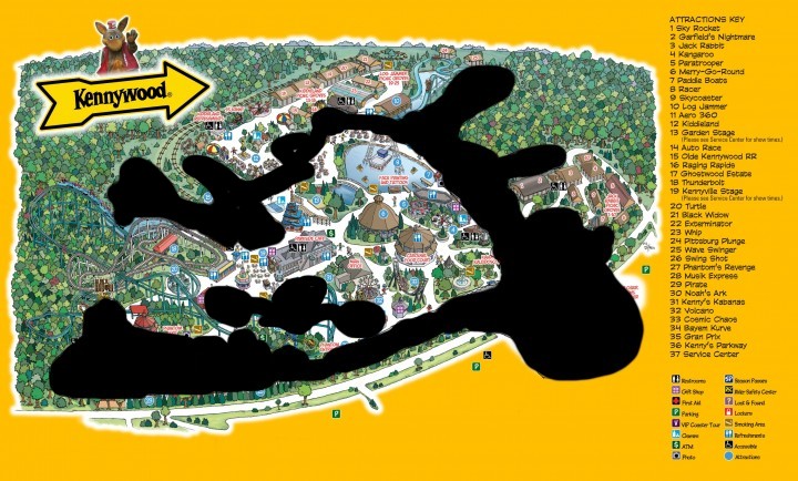 Kennywood Park in Minecraft Minecraft Map