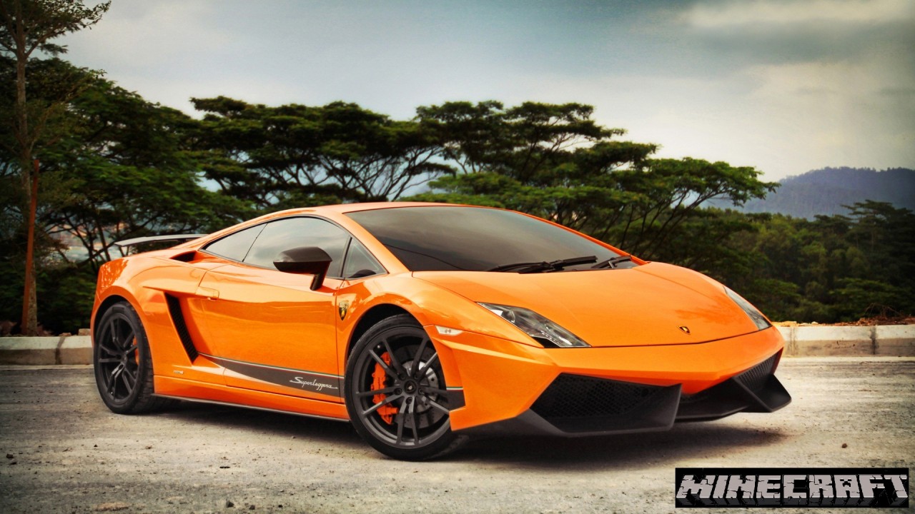 Lamborghini Aventador (FULL HD) Minecraft Map