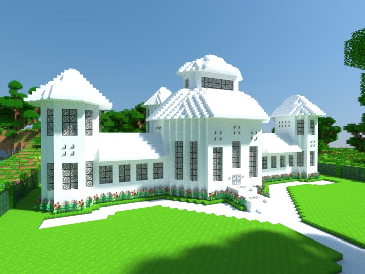 Quartz manor Minecraft Map